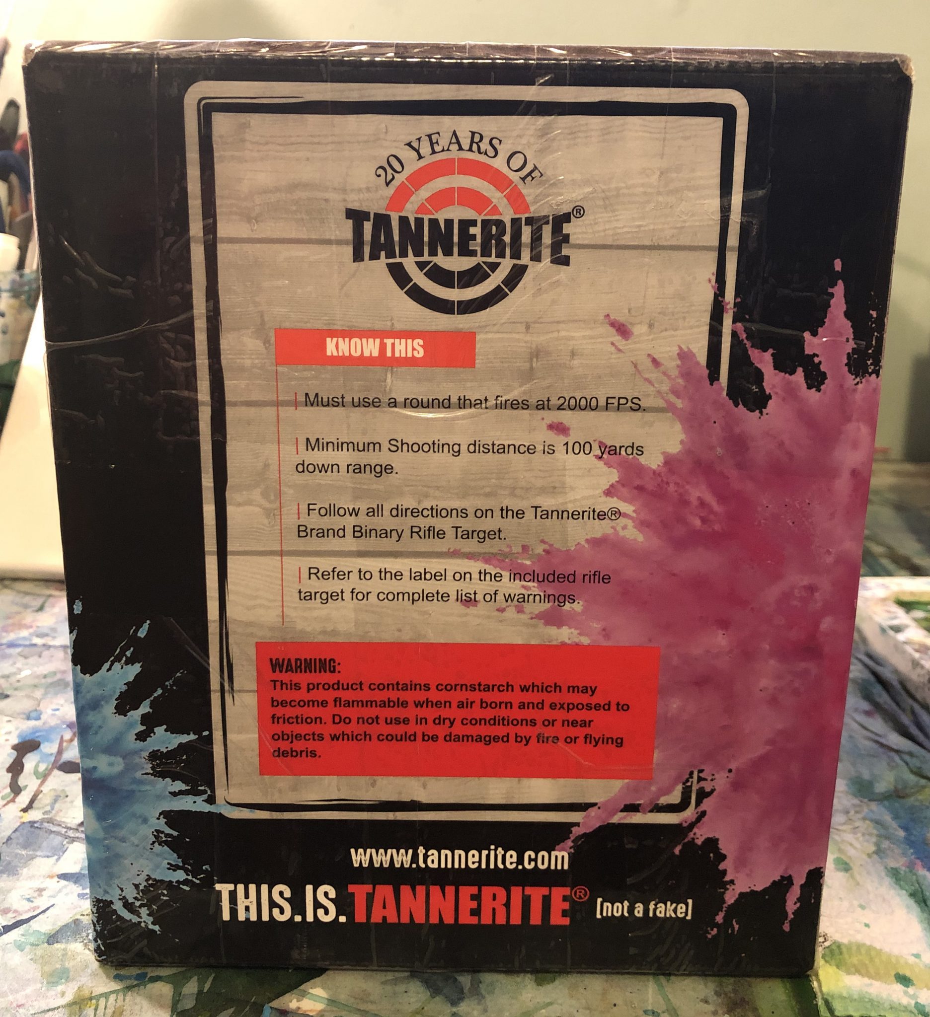 Gender Reveal Boom Box – Pink or Blue Retail – Tannerite™