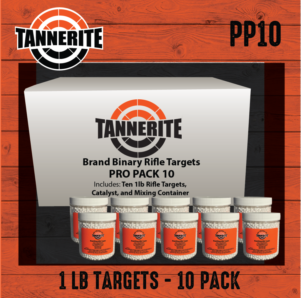 Tannerite™ Pro Pack 10 ~ Single Case of Ten 1 Pound Targets – Tannerite™